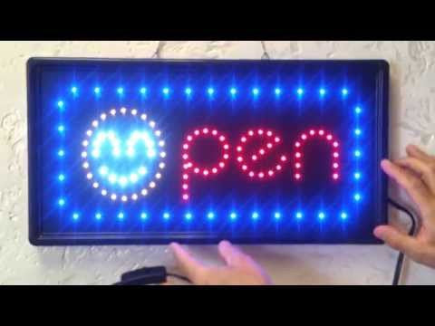 Constructor Smiley Open Animated Motion LED Neon Ligh Sign – DSD Brands